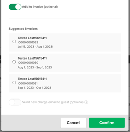 How to assign utility charge to correct Recurring /Split Invoices?
