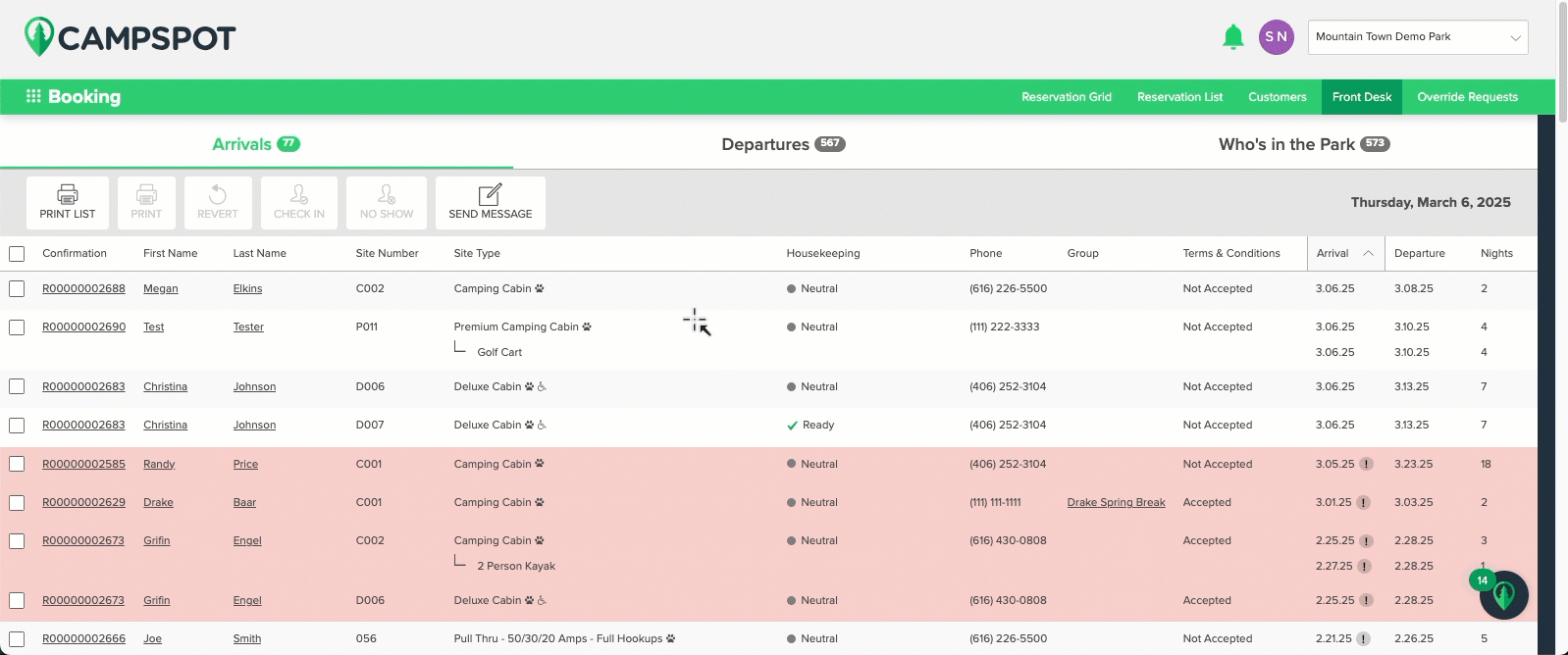How to: Assign Add-ons During Check-In