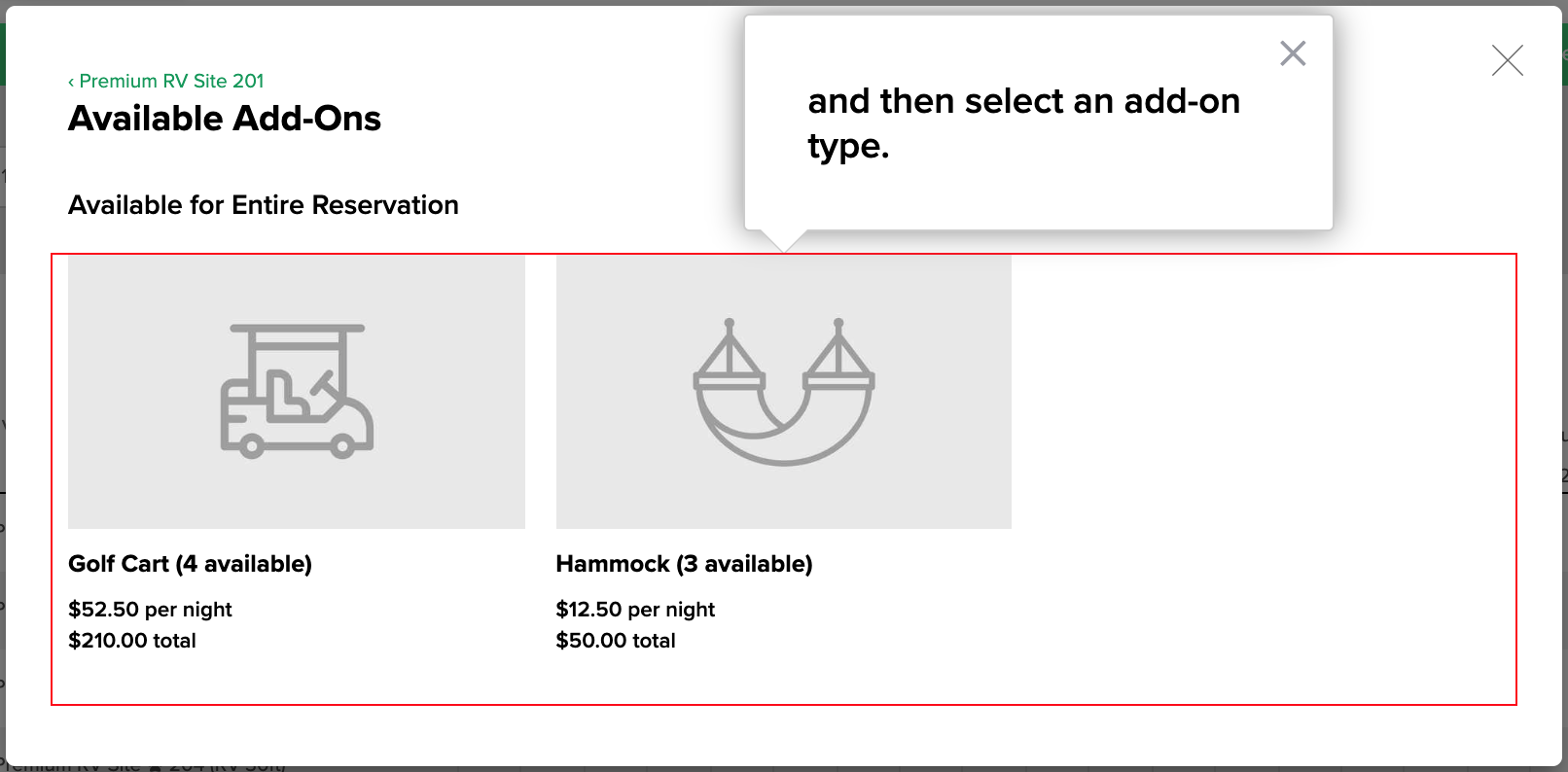 How To: Add a Daily Add-on while booking a New Reservation