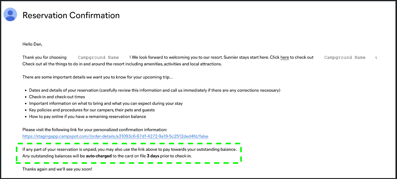 Auto-Charge Balance: Rule Setup