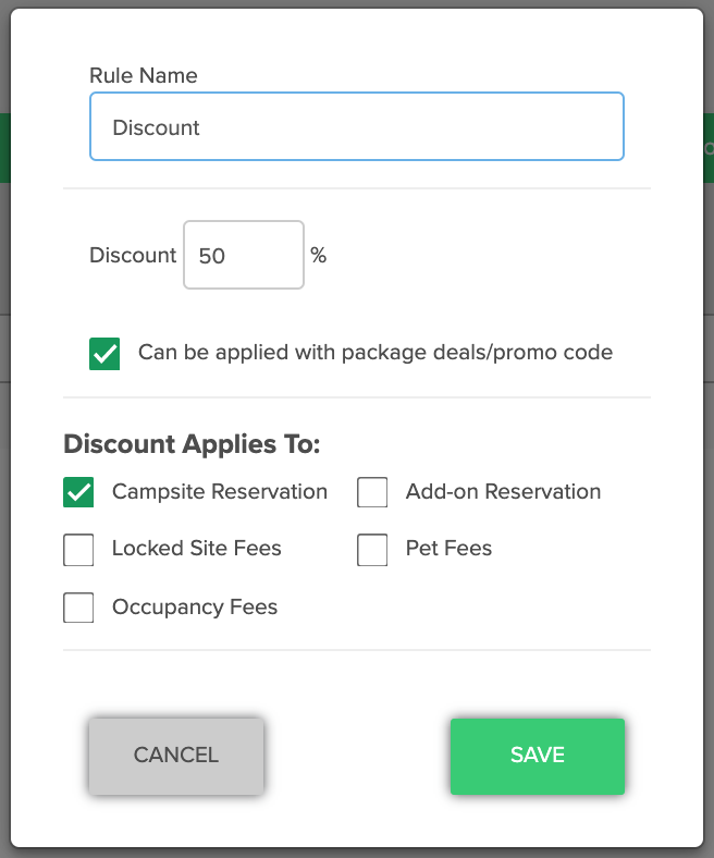 Discounts: Rule Setup