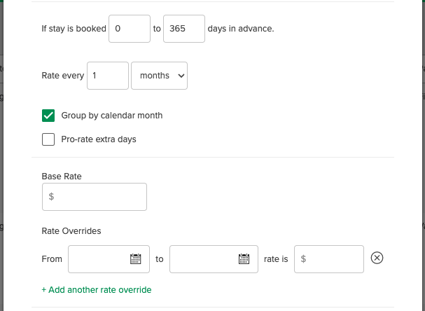 Package/Discount/Promo Code Pricing - Fixed Rate Package Types: Rule Setup