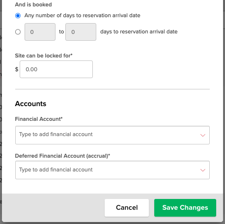 Flexible Lock Site: Setup
