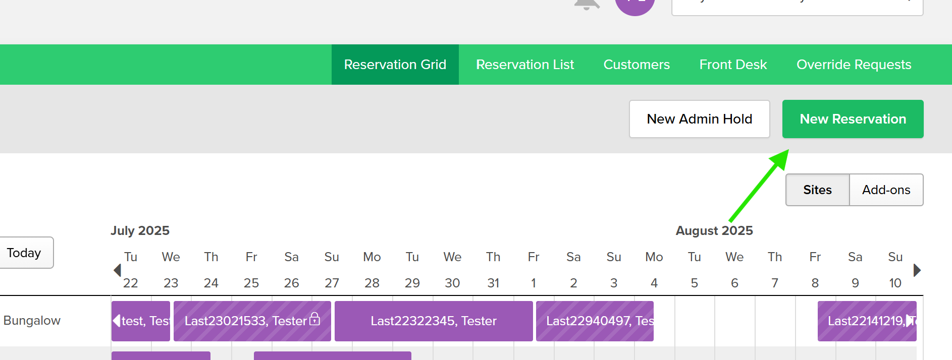 How To: Make a Multisite Reservation