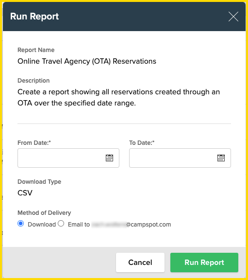 Report Overview: Online Travel Agency (OTA) Reservations