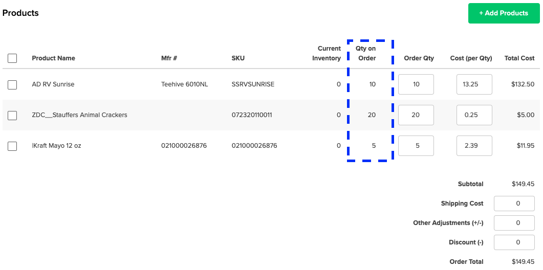 How to: Create a new POS Purchase Order