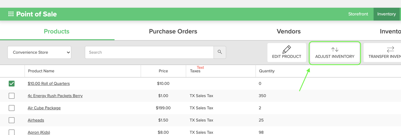 How to: Remove Inventory Item(s) From Storefront(s)