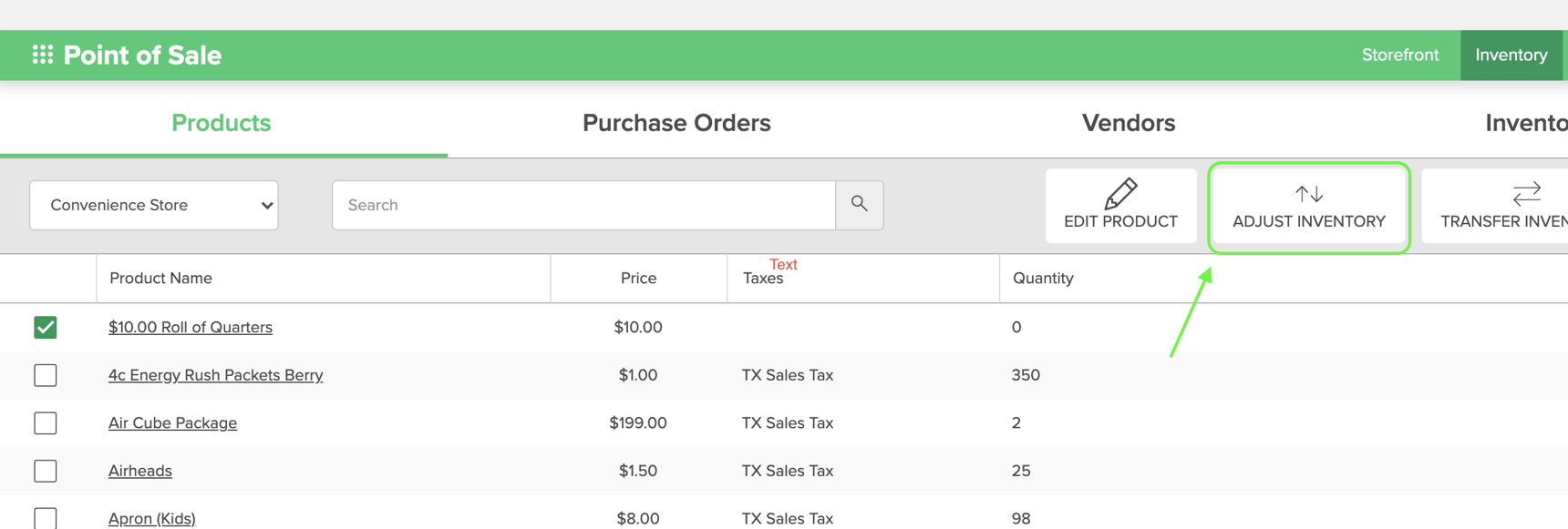 How to: Remove Inventory Item(s) From Storefront(s)