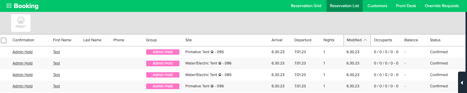 How To: Create Admin Holds