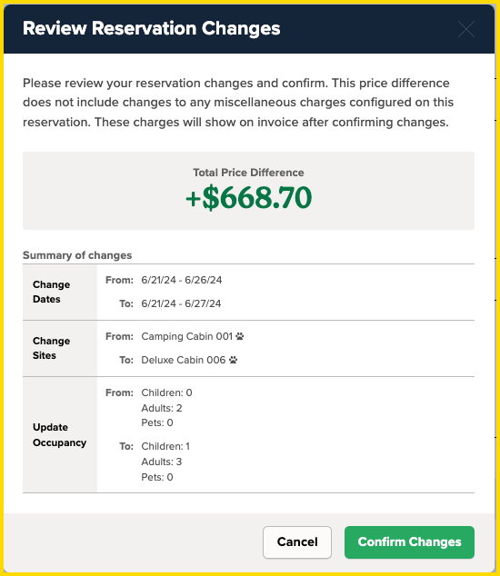 Editing Confirmed Reservations: A Quick Reference Guide
