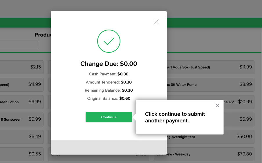 How To: Make a split payment in Point of Sale