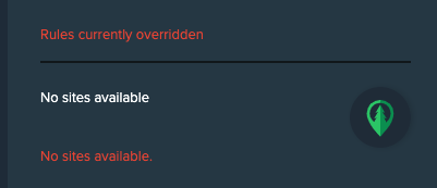 Resolving "No Sites Available" Error while Editing Existing Reservation ...