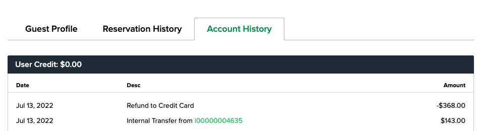 How To: Refund From User Credit