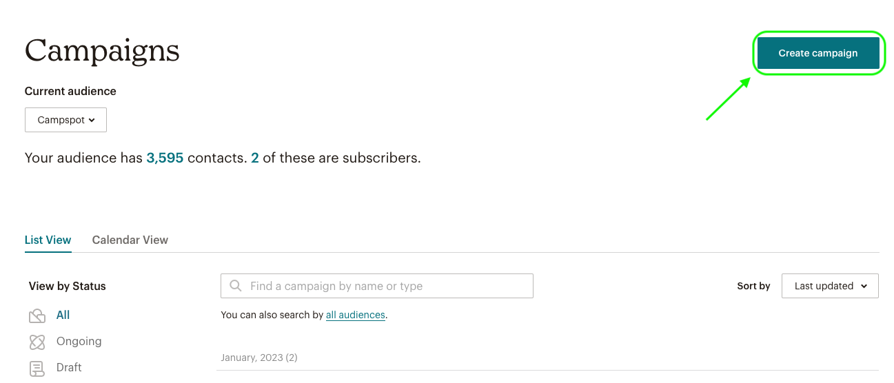 Mailchimp: How to Create and Send an Email