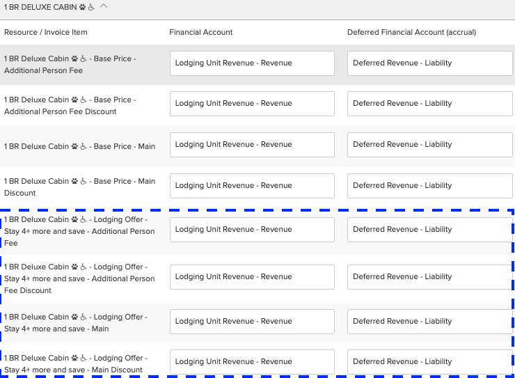Financial Mapping: Using the Accounting tab in Reports