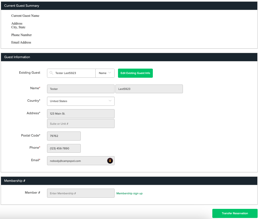 How To: Transfer Reservations between Guests