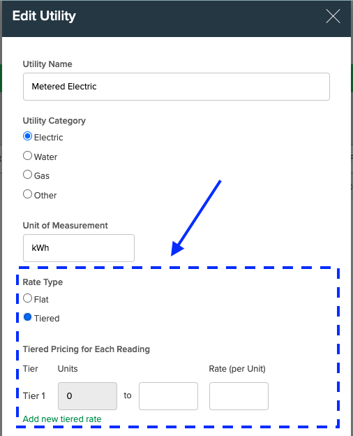 How To: Create tiered rates for Utility Metering