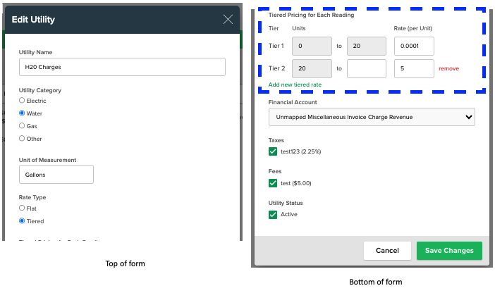 How To: Create tiered rates for Utility Metering