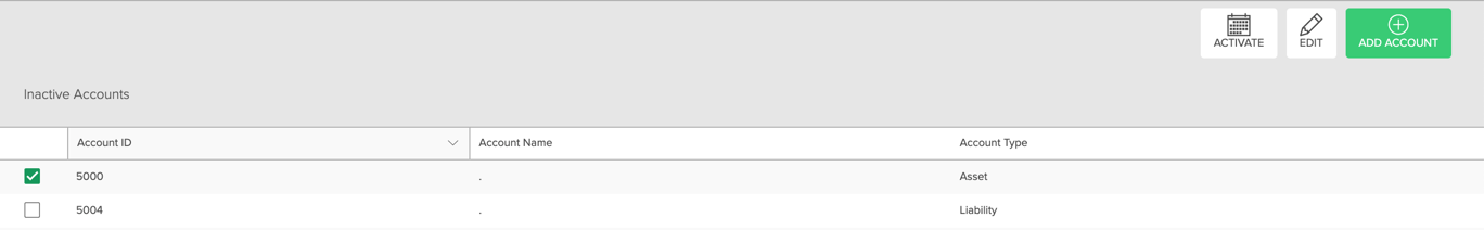 How to: Edit Financial Accounts