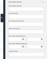 Reservation List: What's on the page?